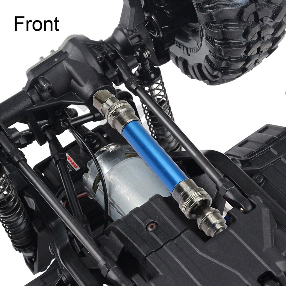 4Pcs RC Car Drive Shaft Front& Rear Metal for 1/10 Traxxas Slash ...