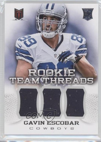 2013 Panini Momentum - Rookie Team Threads Triple Materials #34 Gavin ...