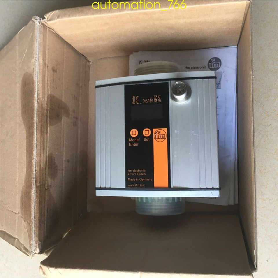 1PC New IFM SU9000 ultrasonic flow sensor Via DHL or FedEx | eBay