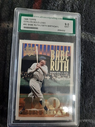 1995 Conlon Collection TSN #3C Babe Ruth Babe Ruth 100th Birthday | eBay