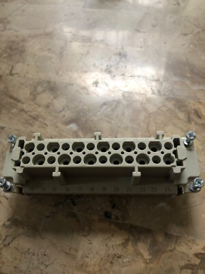 HARTING 09330242701 CONNECTOR HEAVY DUTY 24 POSITION FEMALE 16A | eBay