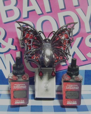 Bath & Body Works Bedazzled Bat-terfly Nightlight Wallflower Plug 2 ...