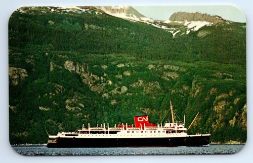 SS PRINCE GEORGE Canadian National Steamships Inside Passage Postcard c ...