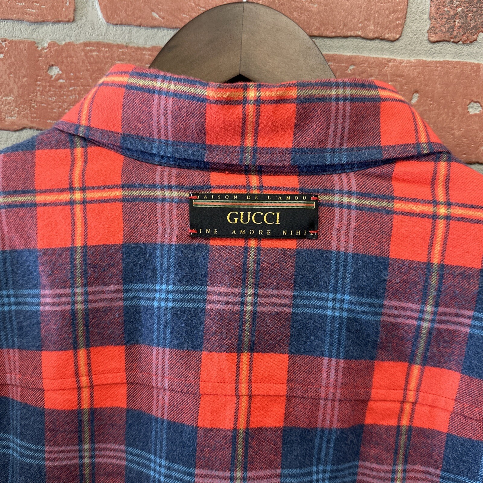 100% Authentic Disney x Gucci Flannel Mickey Mouse Sz… - Gem