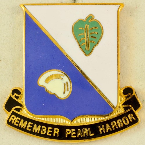 100th Infantry Battalion Crest DI/DUI CB Aresta HM | eBay