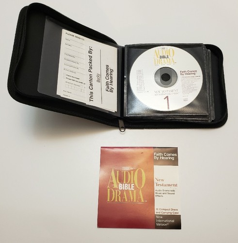 The Audio Bible Drama New Testament in 16 CDs and Case Church Christian ...