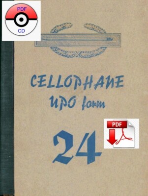 CD File 405th Infantry Regiment Personnel Section – Cellophane UPO form ...