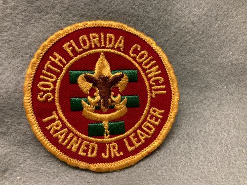 (mr23) Boy Scouts - South Florida Council - Trained Jr. Leader patch | eBay