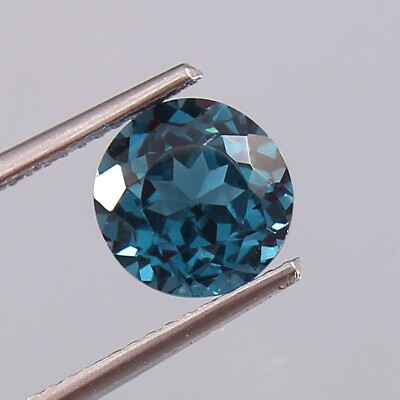 10.3X10.3mm Natural Indicolite Blue Green Tourmaline Round Loose ...
