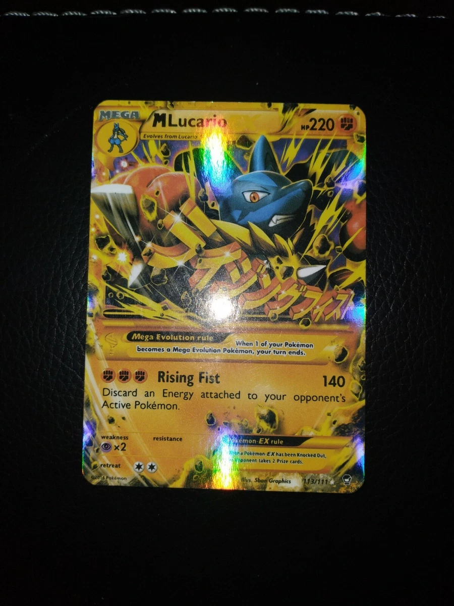 Pokemon Cards Mega Lucario