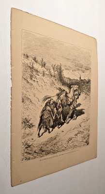Gustave Dore/H Pisan ~ Don Quixote Antique Illustration | eBay
