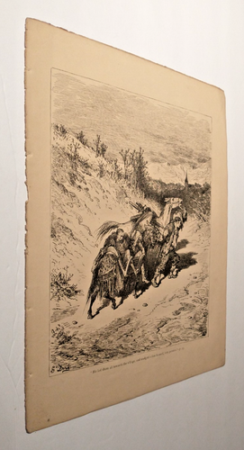 Gustave Dore/H Pisan ~ Don Quixote Antique Illustration | eBay
