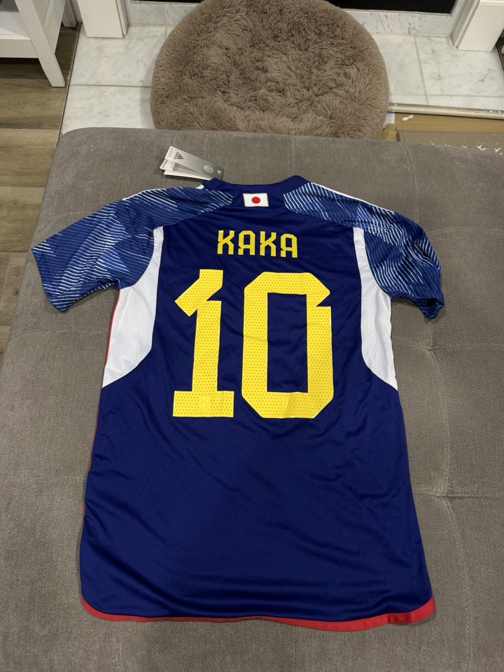 Adidas Japan National Team Authentic Home Jersey from the 2022 FIFA ...