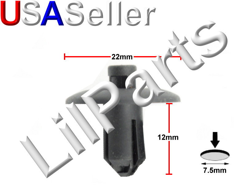 Bumper Fender Hood Insulation Push Retainer A22101 Audi Q5 TT A4 A8n ...