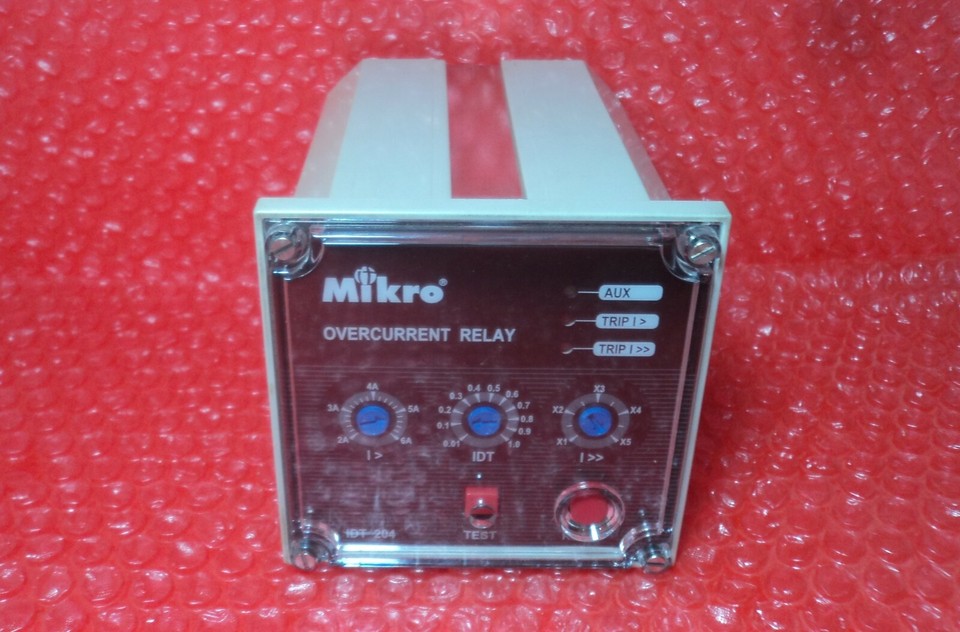 Mikro IDT204 Overcurrent Relay IDT 204 240VAC | eBay