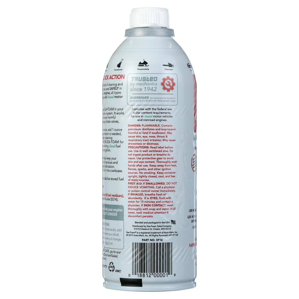 ( Pack of 1 ) Sea Foam Motor Treatment for Gas and Diesel Engines SF16 ...