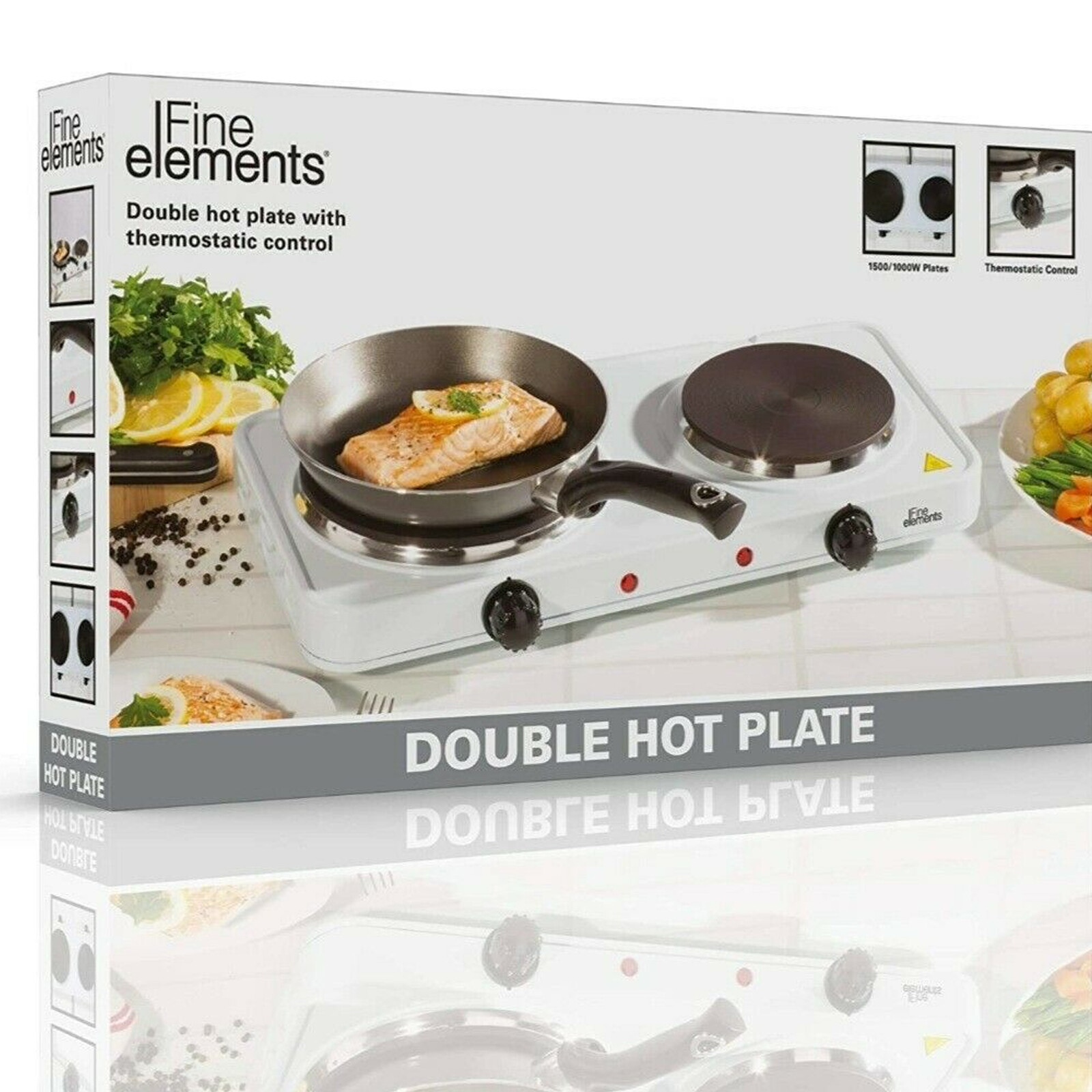 Portable Electric Hob for Home, Camping & Caravan Cooking Table Top Hot ...