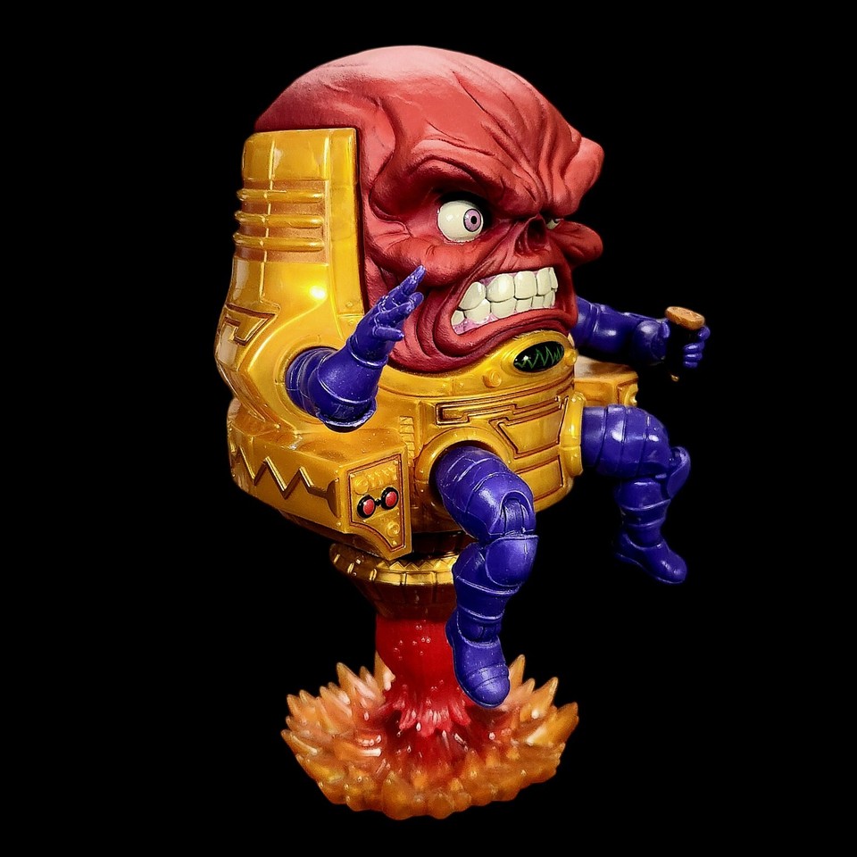 Custom Painted MODOK M.O.D.O.K. Headsculpt 1:12 Red Skull | eBay