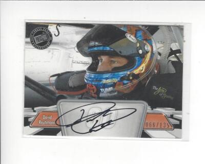 2012 Press Pass Silver David Reutimann AUTOGRAPH /135 | eBay