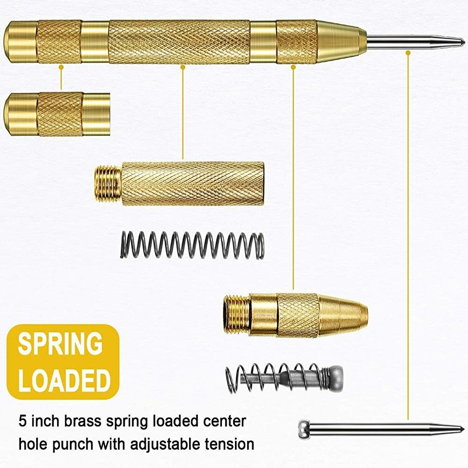 5" Automatic Center Punch Spring Loaded | eBay