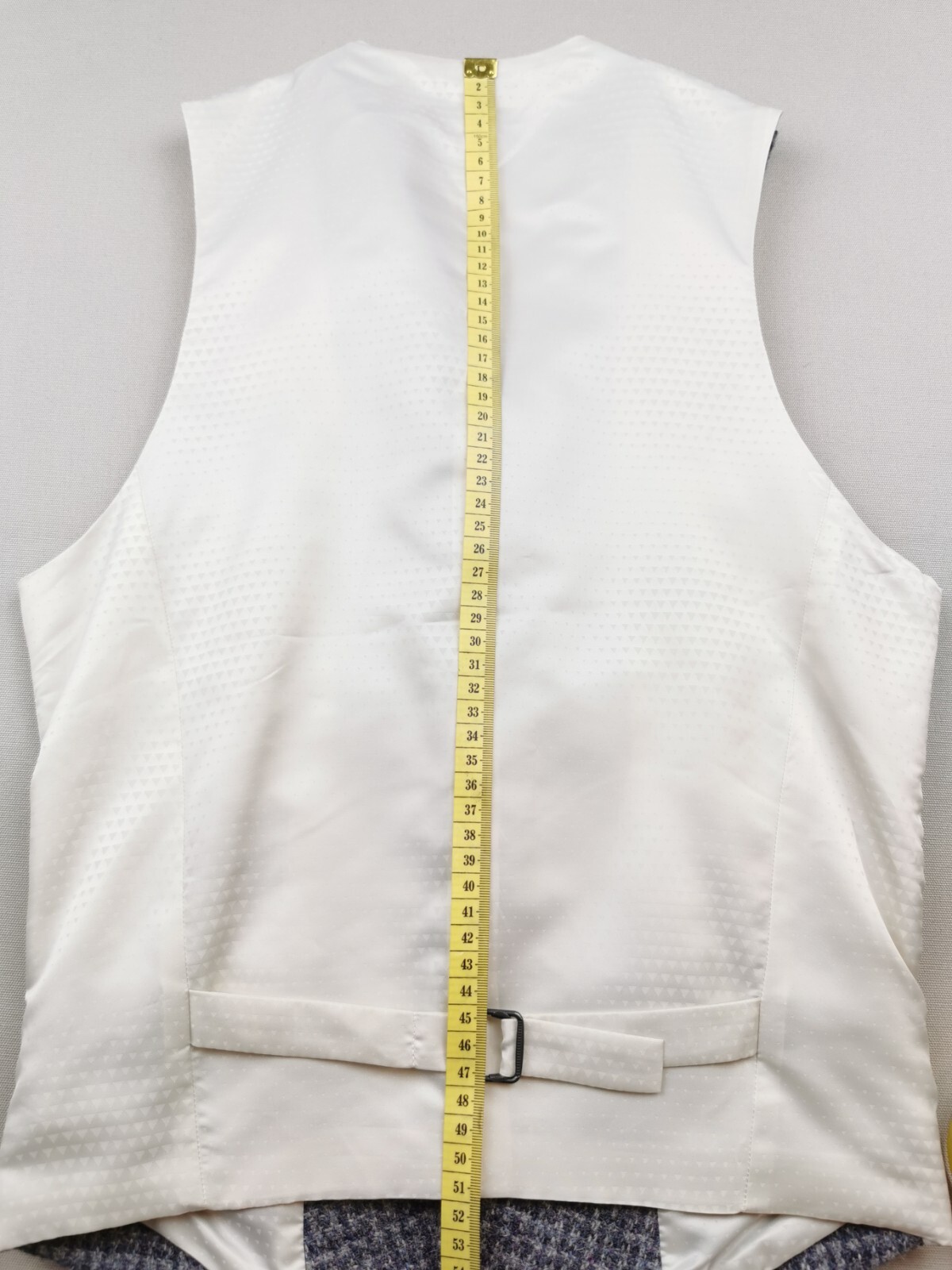 ASOS x HARRIS TWEED Mens Size 32R Woven Waistcoat (BNWT) Shawl Lapel 4 ...