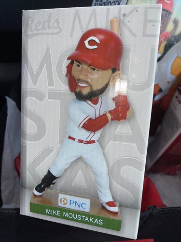 MIKE MOUSTAKAS BOBBLEHEAD 2021 CINCINNATI REDS SGA NIB JamiesJocks ...