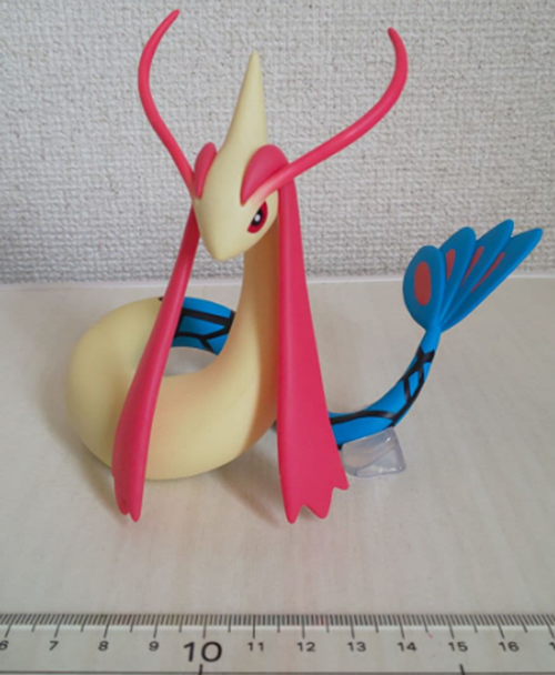 Pokemon Scale World Hoenn Wallace & Milotic Figure Bandai 1/20 Scale ...