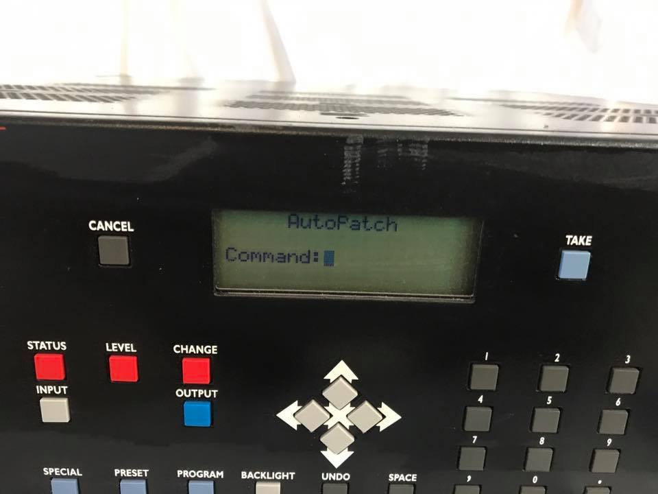 AutoPatch 3RU Modula Series Local Control Panel Module | eBay