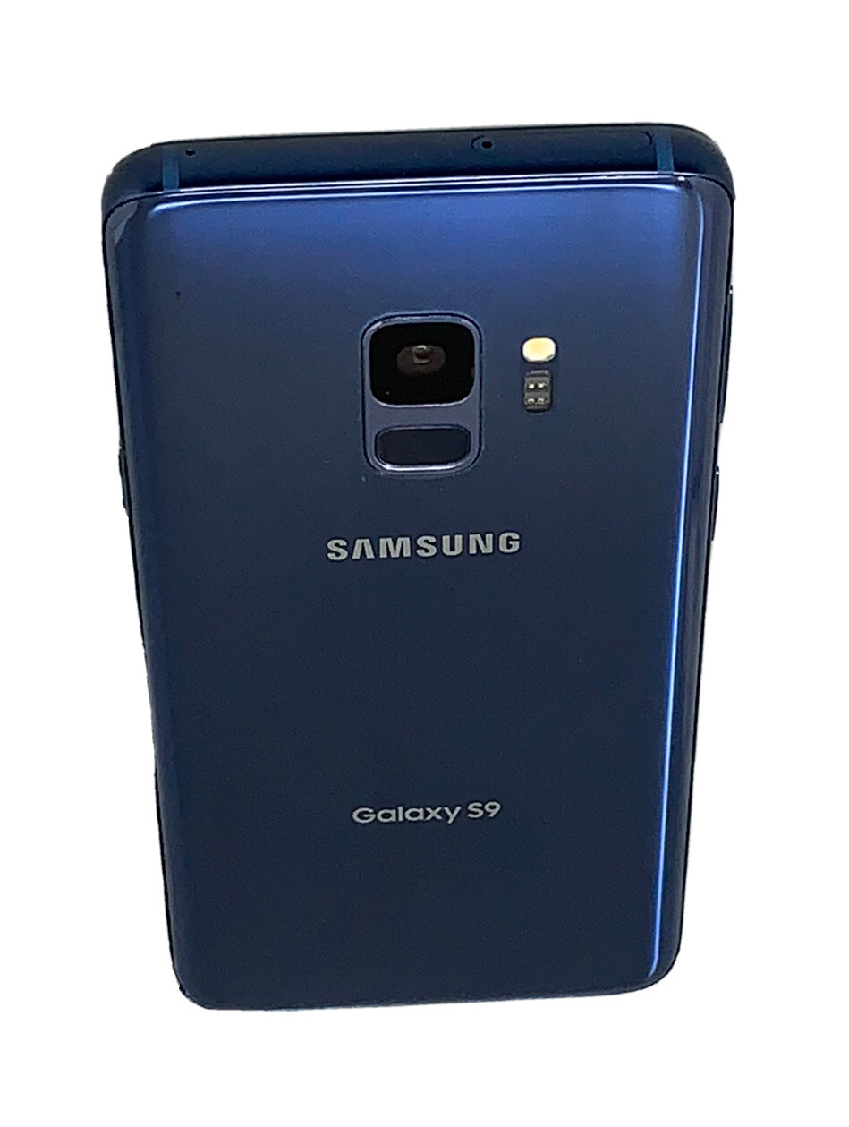 Samsung Galaxy S9 SM-G960U 64GB Blue Unlocked Android Smartphone- Good