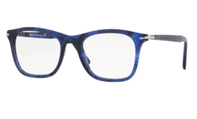 Persol Eyeglasses Frame PO3188V 1053 Crystal Blue Striped 51mm Optical ...