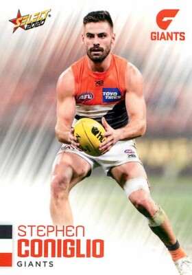 2020 GWS GIANTS AFL Card STEPHEN CONIGLIO Footy Stars | eBay Australia