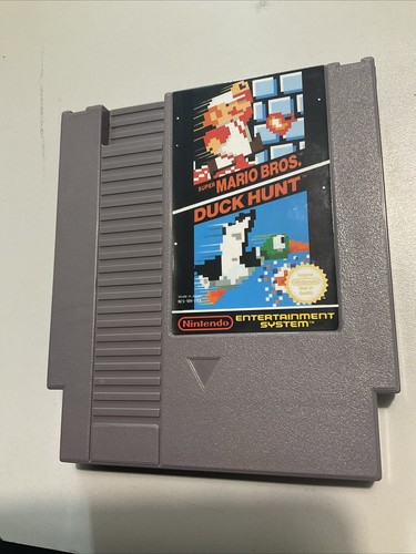 SUPER MARIO BROS. / DUCK HUNT NINTENDO NES FRA 🌟 FAH-1 1985 | eBay