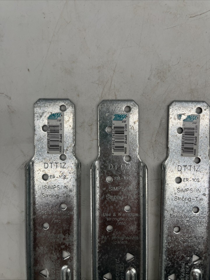 Simpson Strong Tie DTT1Z Galvanized Deck Tension Tie (4 Pack ...