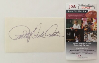 Patty Duke Signed Autographed 3x5 Card JSA Certified Miracle Worker | eBay