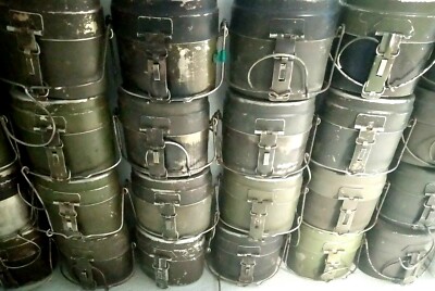 Swedish Army Trangia Cookset RARE STAINLESS STEEL M40 pot MESS lid ...