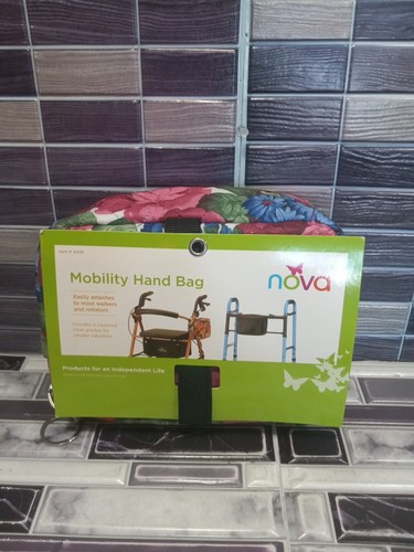 Nova Mobility Hand Bag Attaches To Walkers Rollators & Wheelchairs | eBay