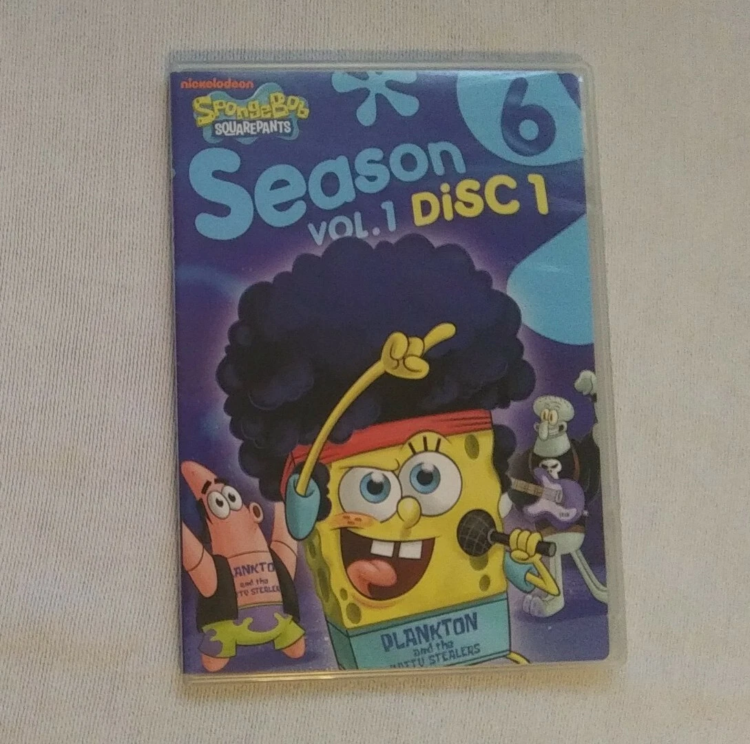 Spongebob Dvd Season 6