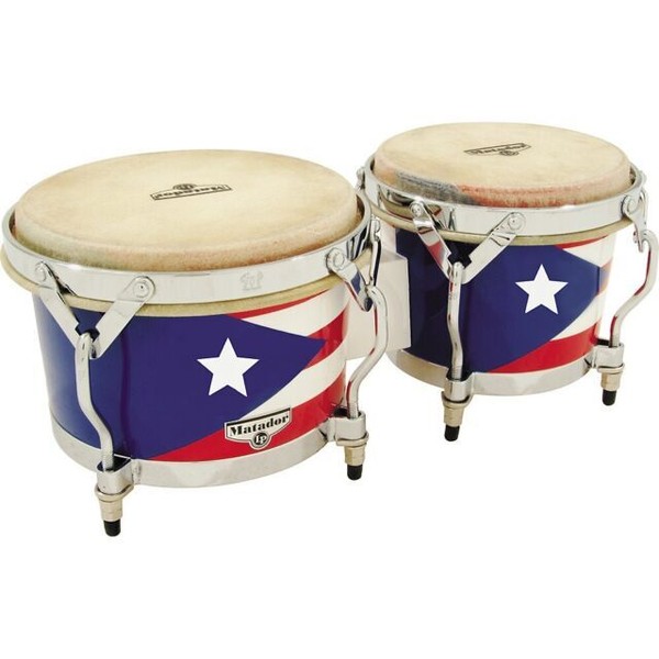 LP Matador Puerto Rican Heritage Bongos - 2 Pieces (M201-PR) for sale ...