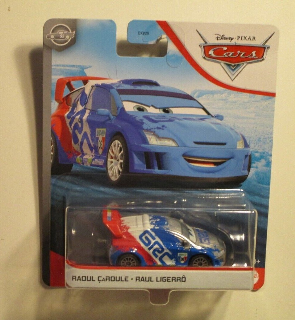 Pixar Cars 2 - Max Schnell Metal Car Mattel Disney Dvx29 RARE HTF for ...