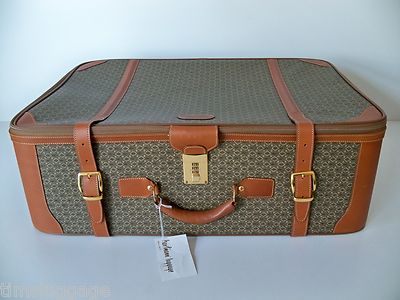 Hartmann WINGS & Belting Leather Trim 29" Soft Pullman Suitcase Trunk ...