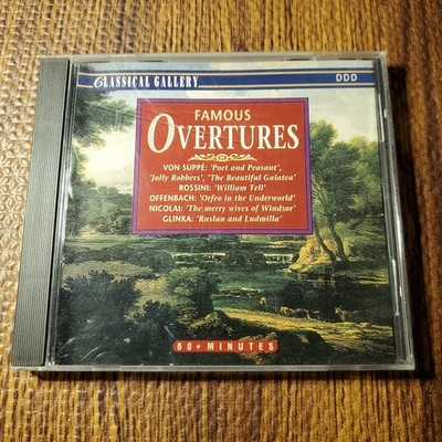 Famous Overtures CD 1995 Classical Platinum Disc Corporation | eBay