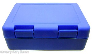 ** Blue Plastic Multi Purpose Storage Box / Lunch Box / Craft Box ...