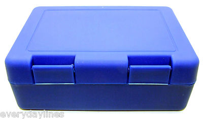 ** Blue Plastic Multi Purpose Storage Box / Lunch Box / Craft Box ...