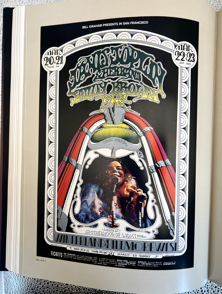 BILL GRAHAM ART OF THE FILLMORE Hardcover w/Slipcase First Edition 1997 ...