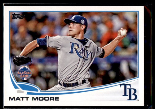 2013 Topps Update Matt Moore ASG #US228 Tampa Bay Rays | eBay