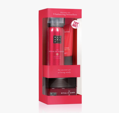 3PC Trial GiftSet New Rituals The Ritual Ayurveda Shower Gel Body Scrub ...