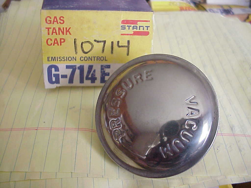 1975 - 76 Ford F-100 Styleside mid tank & Flareside all, Chrome Gas Cap ...