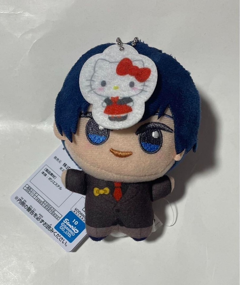 Blue Lock x Sanrio Isagi Yoichi Chibigurumi Vol.2 Plush doll Mascot JP ...
