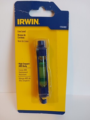 Irwin 1794483 Blue Plastic Line Level 3 L x 3/4 H in. | eBay