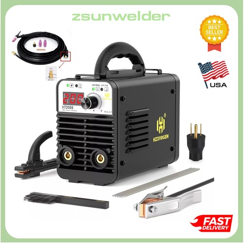140Amp Stick Welder &Tig Gun MMA Lift TIG Welding Machine Hot Start ...